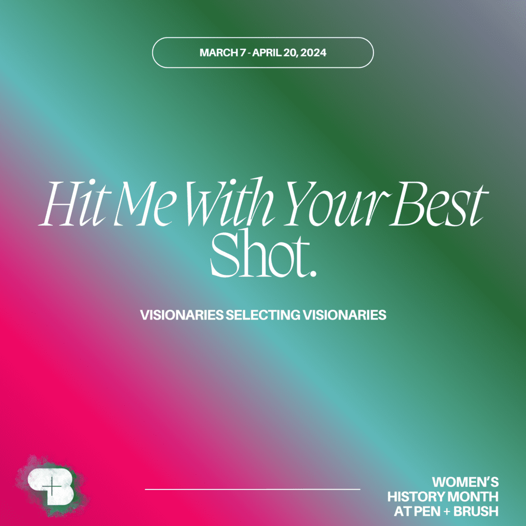 Hit Me With Your Best Shot – Pen and Brush